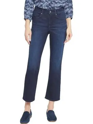 NYDJ Marilyn Ankle Straight Leg Jeans Rapture