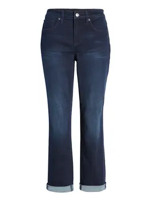 NYDJ Margot Straight Leg Girlfriend Jeans Rapture
