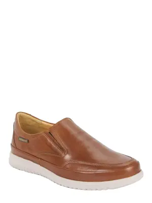Mephisto Mephisto Twain Slip-On Sneaker Hazelnut Leather