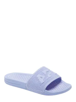 Apl APL Big Logo Techloom Knit Sport Slide Bellflower