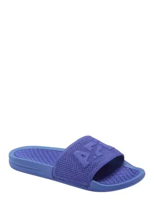 Apl APL Big Logo Techloom Knit Sport Slide Blue Haze
