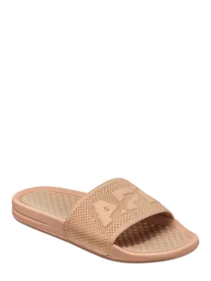 Apl APL Big Logo Techloom Knit Sport Slide Caramel