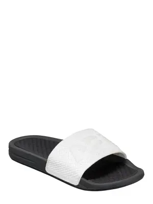Apl APL Big Logo Techloom Knit Sport Slide Grey/ Black