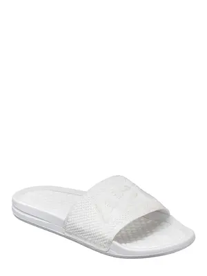 Apl APL Big Logo Techloom Knit Sport Slide Grey/ White