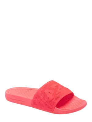 Apl APL Big Logo Techloom Knit Sport Slide Magenta
