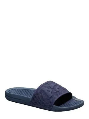 Apl APL Big Logo Techloom Knit Sport Slide Navy