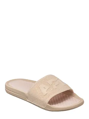 Apl APL Big Logo Techloom Knit Sport Slide Peach