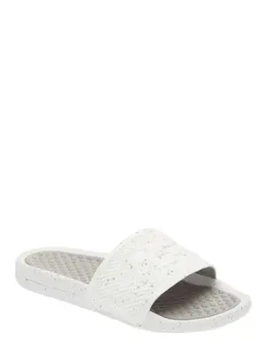 Apl APL Big Logo Techloom Knit Sport Slide White / Cement / Speckle