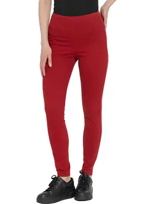 Lyssé 'ntials Toothpick Denim Leggings Matte Red