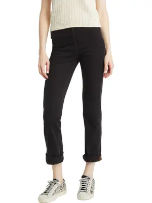 Lyssé LYSSÉ Boyfriend High-Rise Denim Jeans Midtown Black