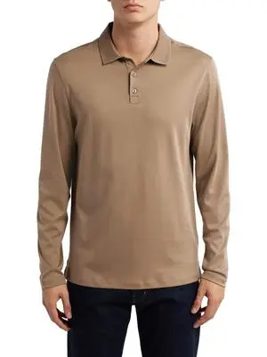 Robert Barakett ROBERT BARAKETT Georgia Long Sleeve Polo Cafe