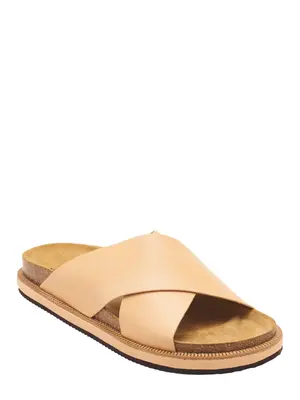 Free People Free People Sidelines Slide Sandal Natural