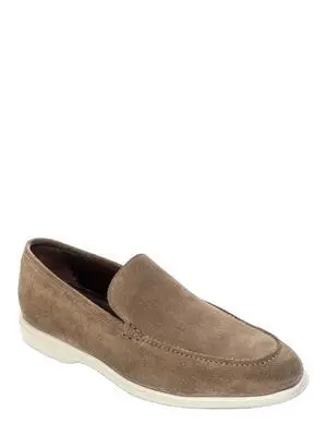 To Boot New York Cassidy Moc Toe Loafer - Taupe Suede