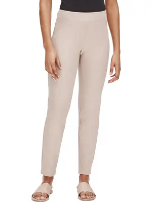 Eileen Fisher Eileen Fisher Stretch Crepe Ankle Pants Bramble