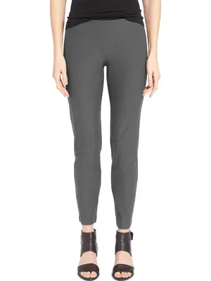 Eileen Fisher Eileen Fisher Stretch Crepe Ankle Pants Slate
