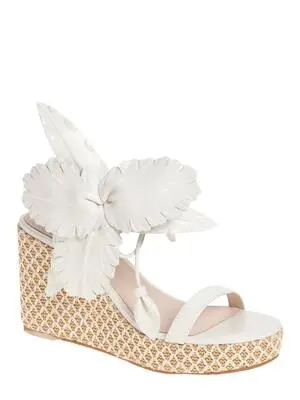 CECELIA NEW YORK Lily Platform Wedge Sandal - Alabaster Multi
