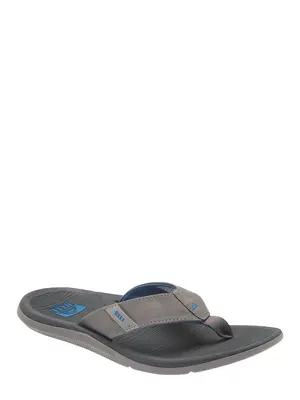 Reef Reef Santa Ana Flip Flop Blue / Light Grey