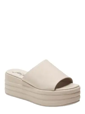 Free People Harbor Platform Sandals Cloud Pink