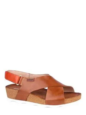 Pikolinos PIKOLINOS Mahon Platform Sandal Brandy