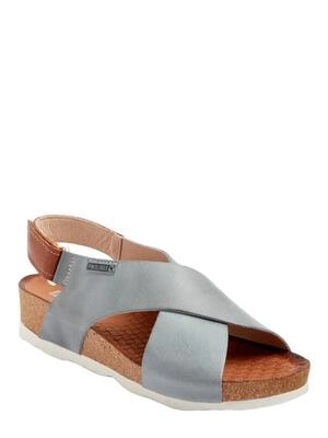 Pikolinos Mahon Platform Sandal - Denim