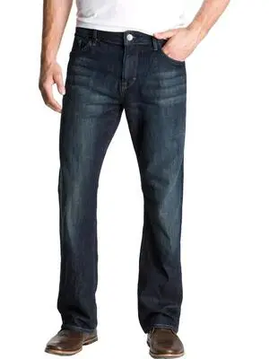MAVI Relaxed Straight Fit Jeans - Dark Blue