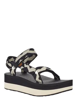 Teva Teva Universal Flatform Sandal Balance Black