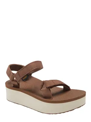 Teva Teva Universal Flatform Sandal Brown/ Birch