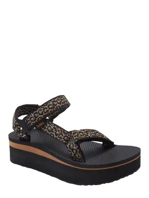 Teva Teva Universal Flatform Sandal Dorinda Neutral Multi
