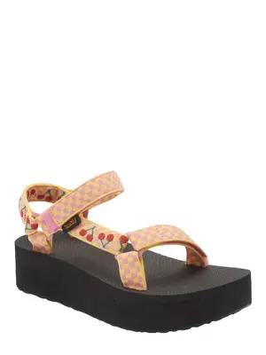 Teva Teva Universal Flatform Sandal Picnic Cherries Rosebloom