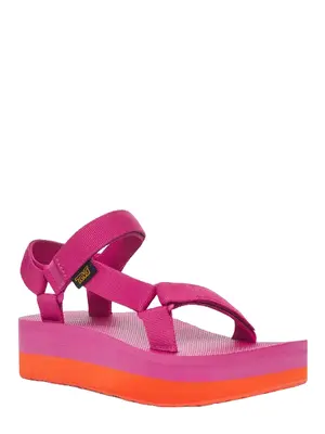 Teva Teva Universal Flatform Sandal Rose Violet/ Orangeade