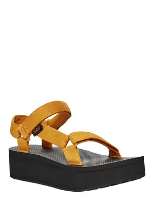 Teva Teva Universal Flatform Sandal Teva Textural Sunflower