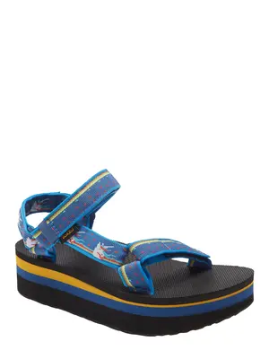 Teva Teva Universal Flatform Sandal Unicorn Dark Blue