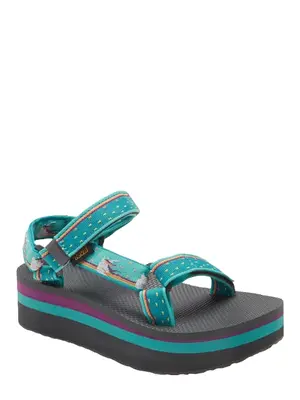 Teva Teva Universal Flatform Sandal Unicorn Waterfall