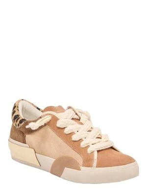 Dolce Vita Zina Low-top Sneakers - Brown Multi Suede