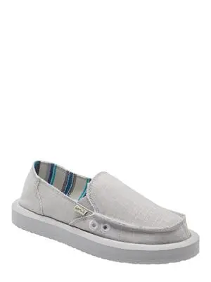 Sanuk Sanuk Donna Slip-On Sneaker Grey