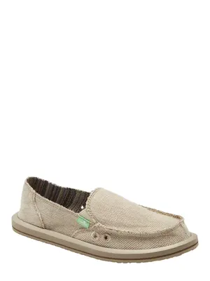 Sanuk Sanuk Donna Slip-On Sneaker Natural