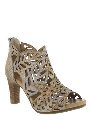 SPRING STEP SHOES L'Artiste Amora Sandal Beige Leather