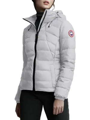 Canada Goose Canada Goose Abbott Packable Hooded Down Jacket Silverbirch