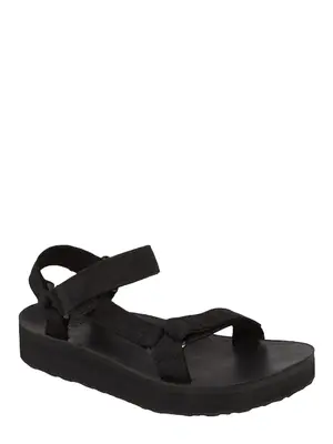Teva Teva Midform Universal Sandal Black Leather