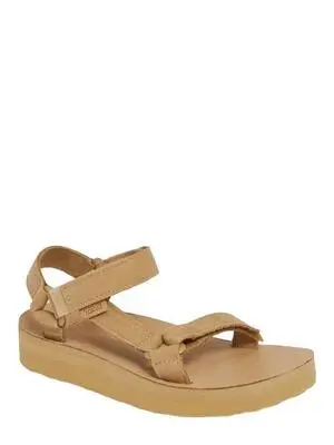 Teva Teva Midform Universal Sandal Desert Sand Leather