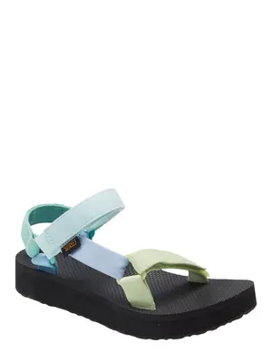 Teva Teva Midform Universal Sandal Light Green Multi