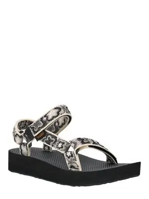 Teva Teva Midform Universal Sandal Neon Floral Black/ White