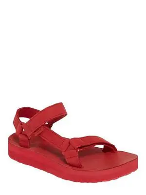 Teva Teva Midform Universal Sandal Racing Red Leather