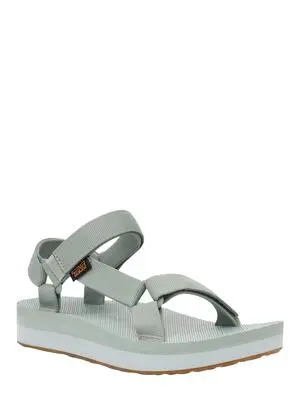 Teva Teva Midform Universal Sandal Wrought Iron/ Pearl Blue