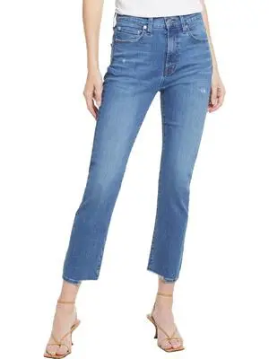 Edwin Elin High-waist Crop Slim Jeans - Dream Wave