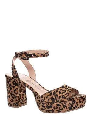 Chinese Laundry Platform D'Orsay Sandal Camel