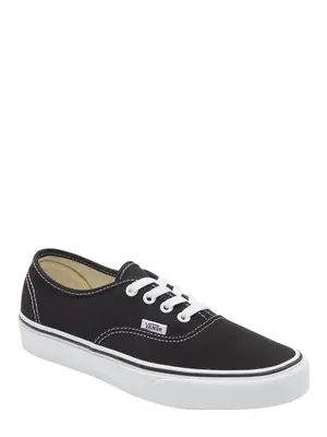 VANS Authentic Lace-Up Sneakers Black
