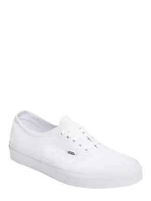VANS Authentic Lace-Up Sneakers True White