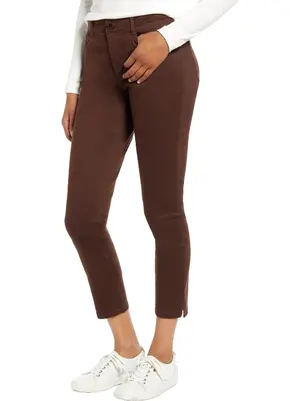 Wit & Wisdom Ab'solution High-Waist Ankle Skinny Pants Cold Brew