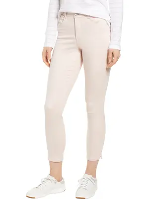 Wit & Wisdom Ab'solution High-Waist Ankle Skinny Pants Crystal Pink